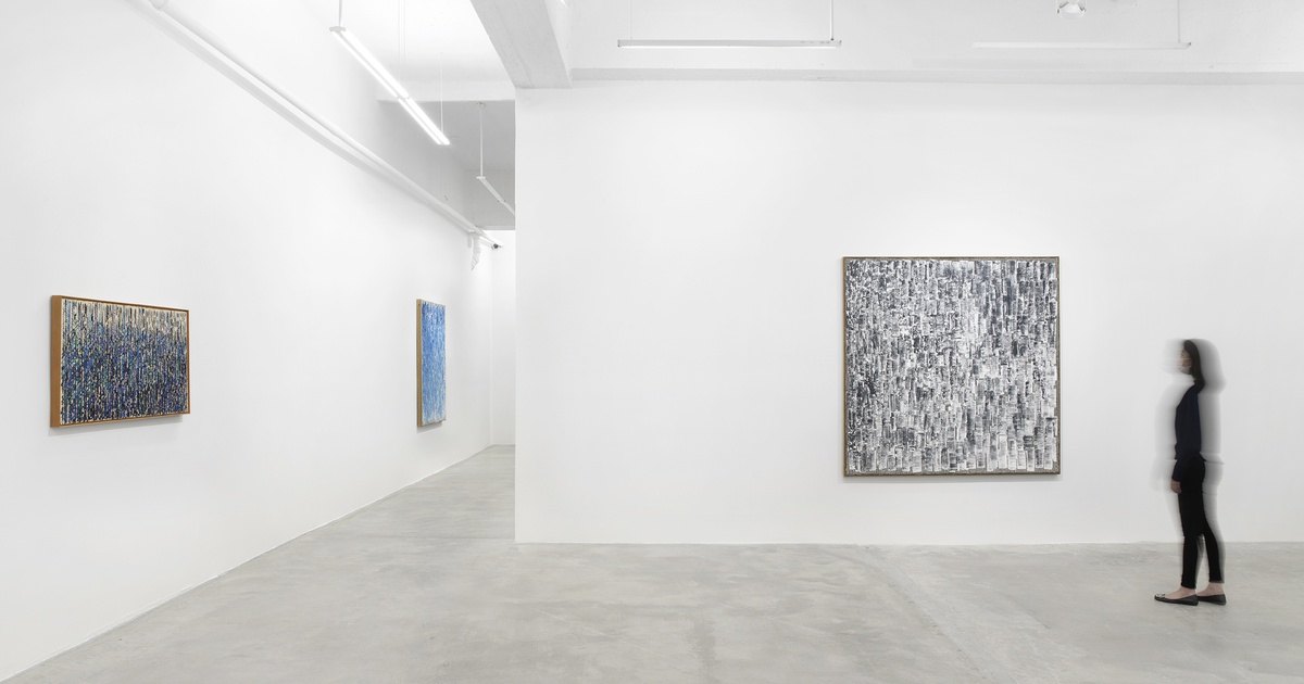 'Dansaekhwa' artist Ha Chong-hyun holds exhibition in New York | Tina ...